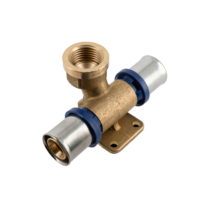 Bonfix Alu-pers muurplaat doorlopend 20 mm x 1/2" | PVCBuis.com