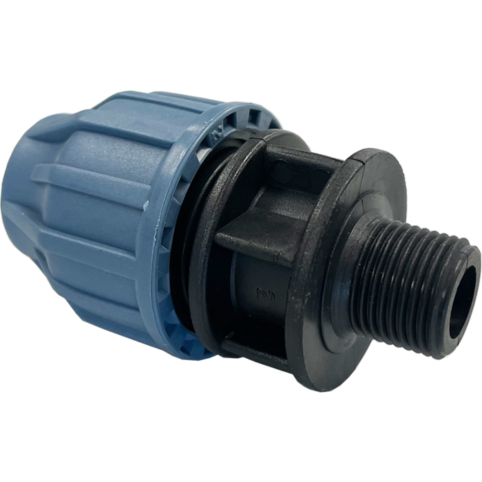 Jason koppeling met buitendraad 32 mm x 1 1/2" | versterkt voor hoge ...