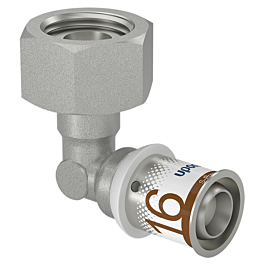 Uponor S-Press Plus knie 90° binnendraad x pers | PVCBuis.com