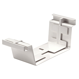 S-lon PVC verbindingsstuk bakgoot wit | PVCBuis.com