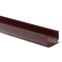 S-lon PVC mini bakgoot bruin | PVCBuis.com