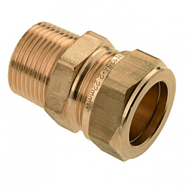 Messing knel fittingen | overgang tyleen naar koper